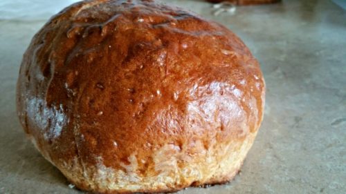 Crusty Round Loaf: Simple and Delicious - A Farmish Kind of Life