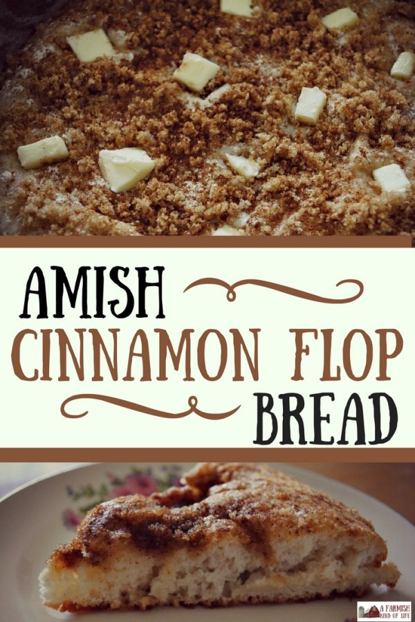 Amish Cinnamon Flop Bread - A Farmish Kind of Life