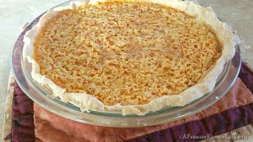 Carrot Pie: Yes, I'm Serious - A Farmish Kind of Life