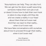 144: Assumptions - What Do You REALLY Know? - A Farmish Kind of Life