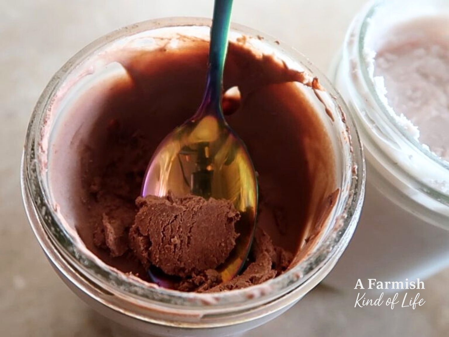 DIY Ice Cream in a Mason Jar - A Farmish Kind of Life